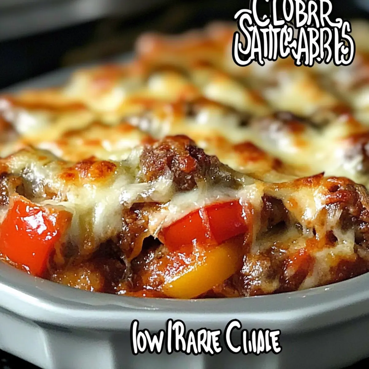 Irresistible Crock Pot Crustless Pizza: Easy Low Carb Delight