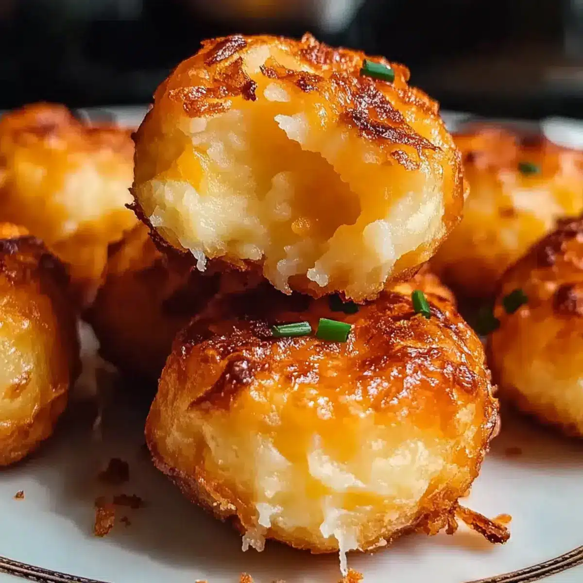 Irresistible Mashed Potato Cheese Puffs for Cozy Snacking