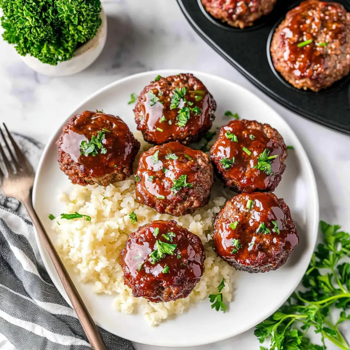 Irresistible Mini Meatloaf Muffins – Perfect Comfort Food!